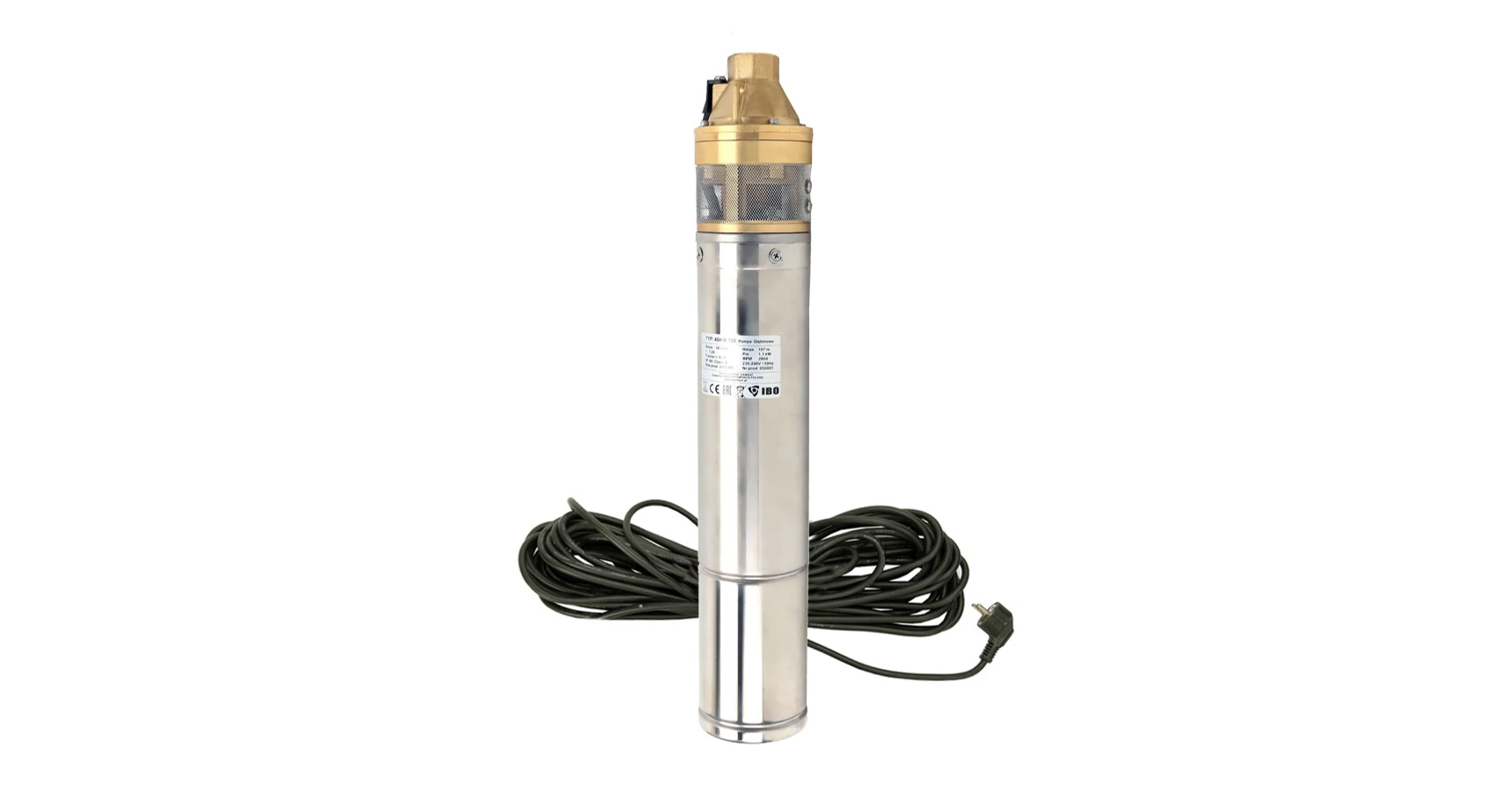 4 SKT 150 400V | IBO 4 col Csőkút szivattyú [fúrt kút szivattyú]